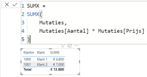 DAX voor Financials #1 - SUM en SUMX - Davista